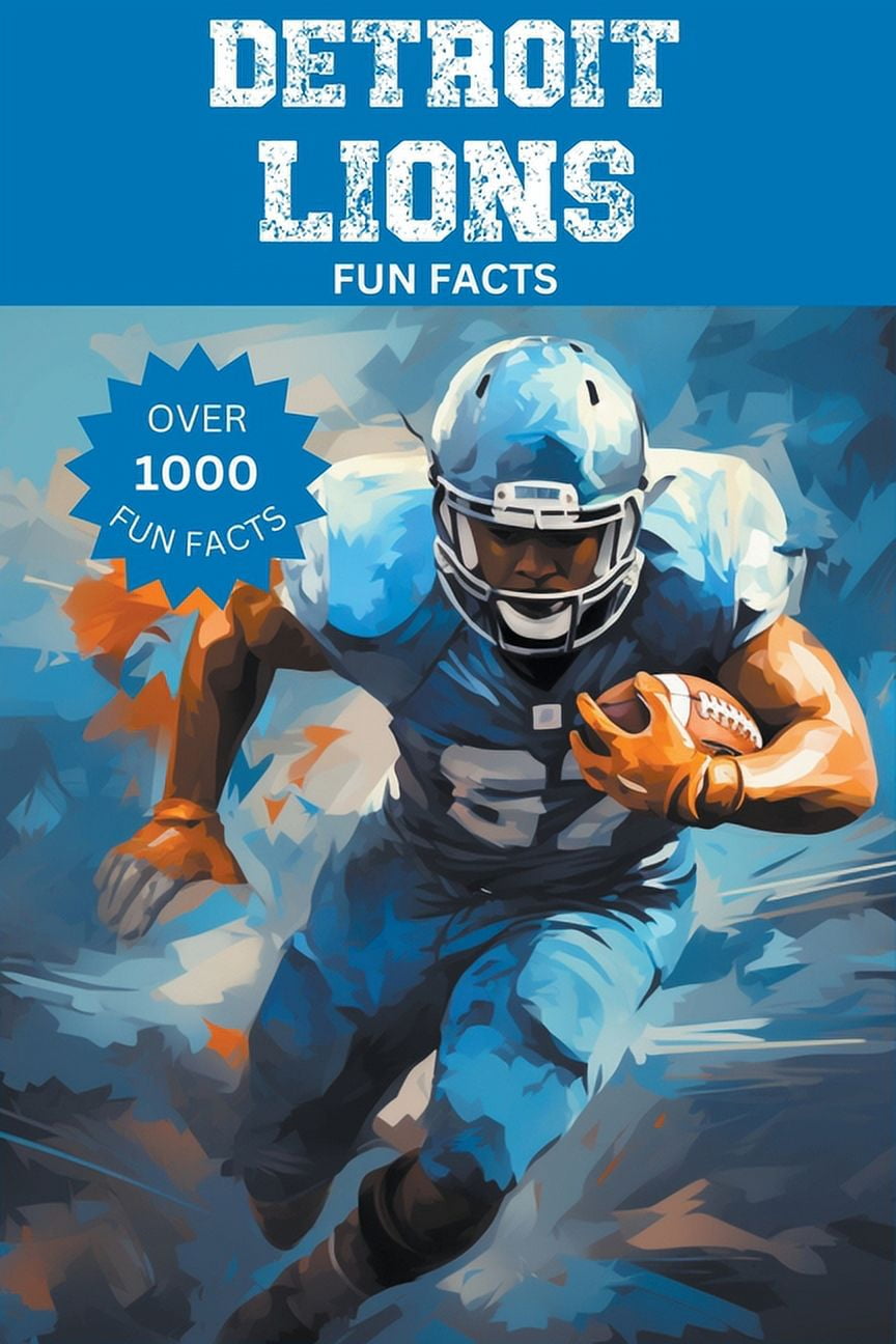 Trivia Ape, Book, Detroit Lions Fun Facts, 1000+ NFL Facts - Walmart.com