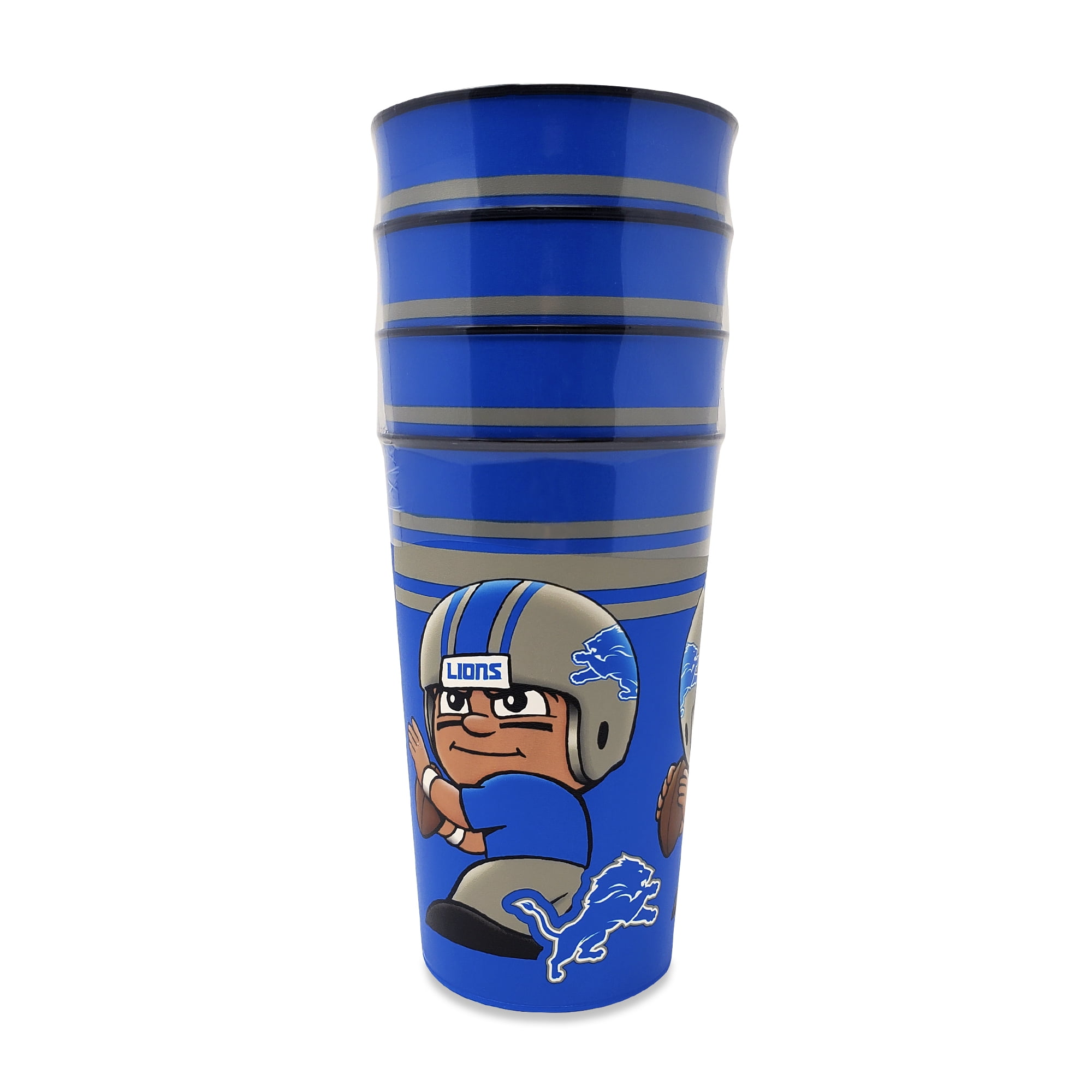 Detroit Lions Party Cup 4 Pack - Walmart.com