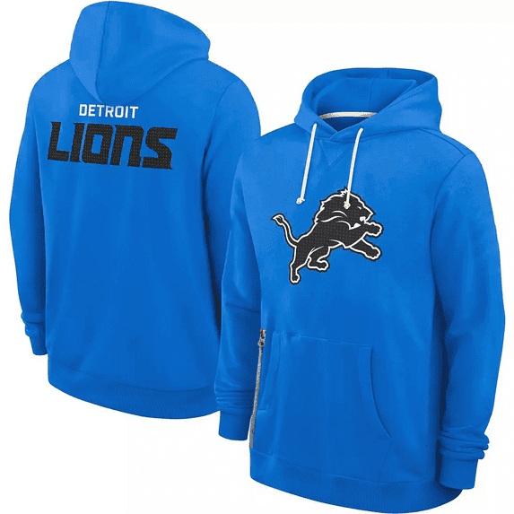Detroit Men Sideline Standard Issue Initial Home Dri-FIT Hoodie ...