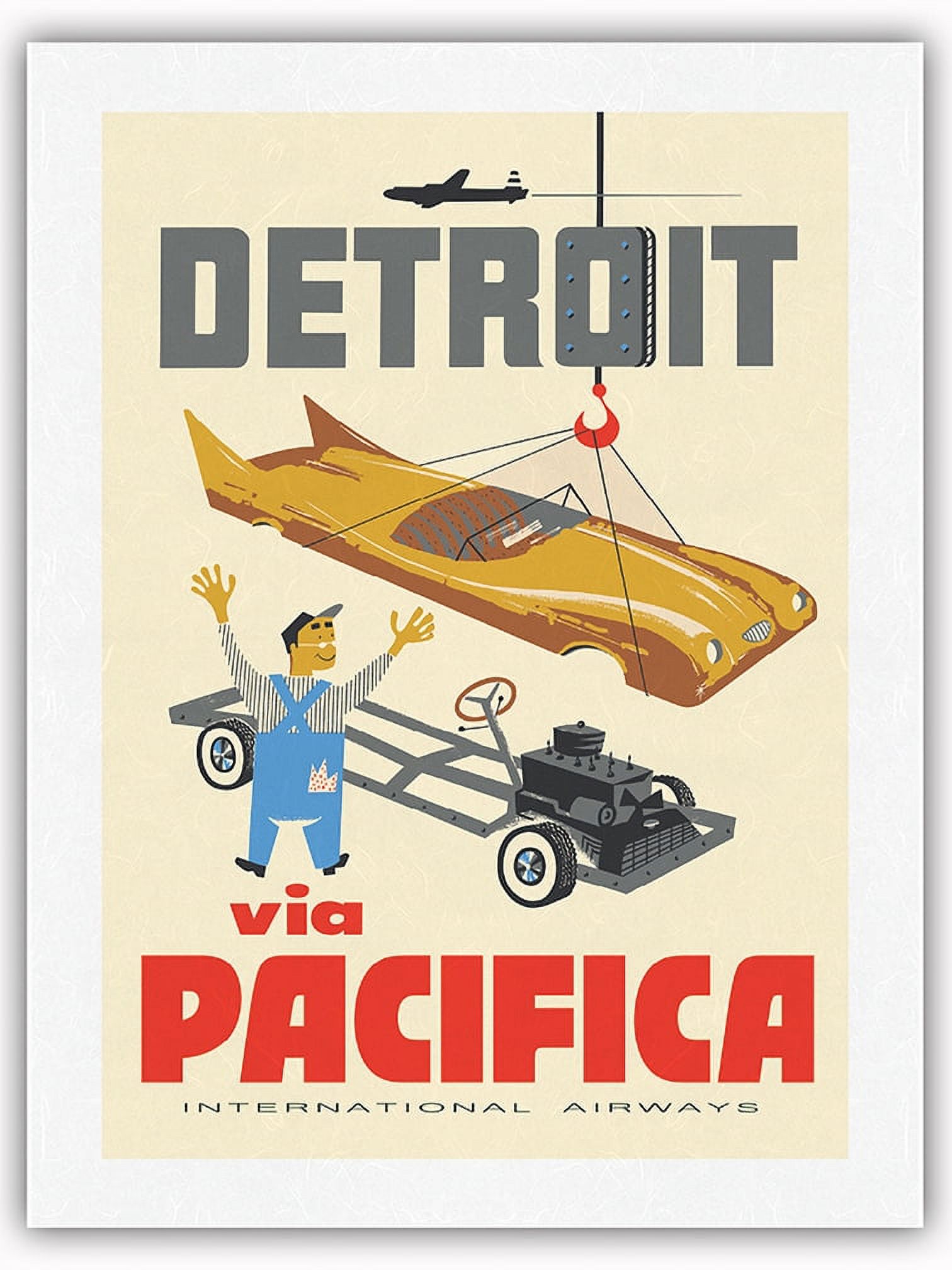 Detroit Michigan - Pacifica International Airways - Vintage Airline ...