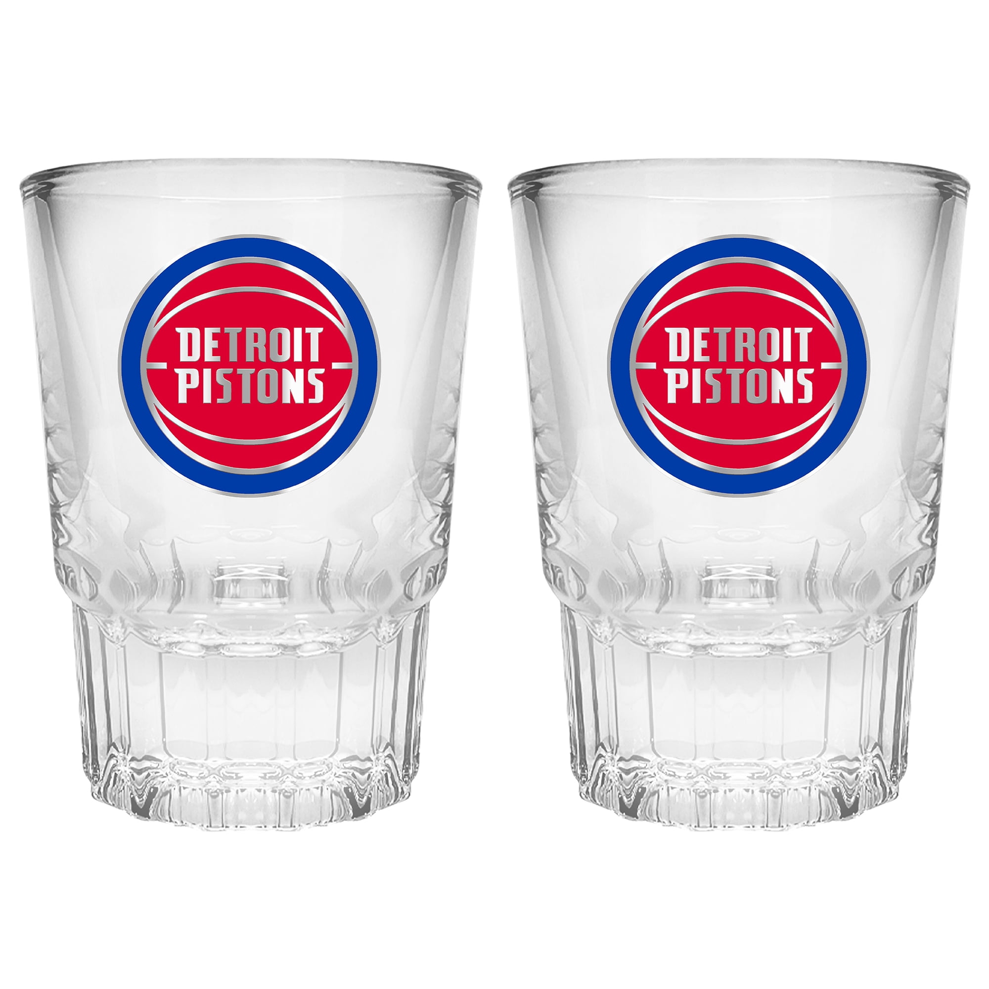 Detroit Pistons 2-Piece Prism Shot Glass Set - Walmart.com