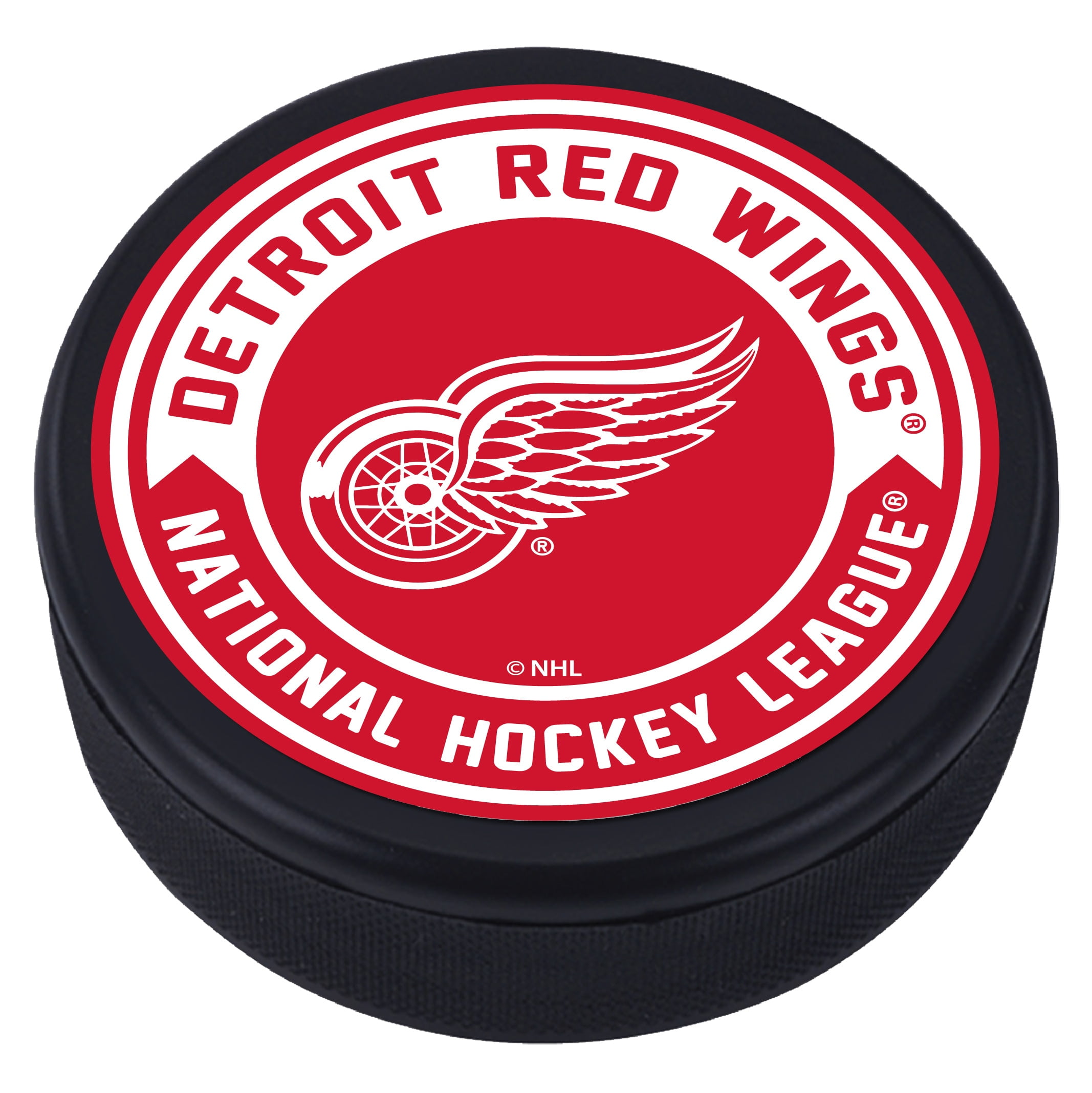 Detroit Red Wing Hockey Game Puck