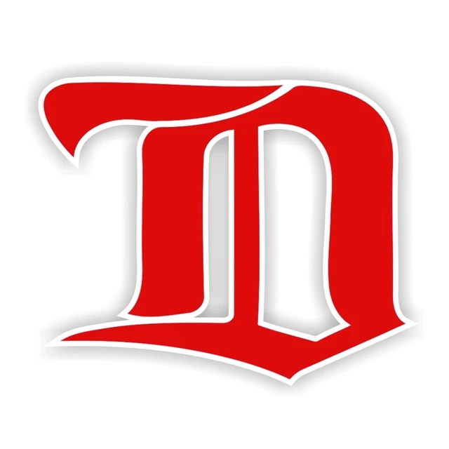 Detroit Red Wngs D Sticker Phone Decal Water Bottle Stickers Car Decals ...