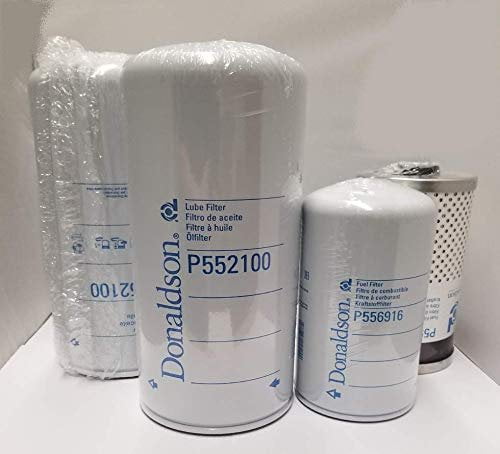 Detroit Series 60 Filter Kit- w/FWS & 1 spin-on Fuel Filter Donaldson ...