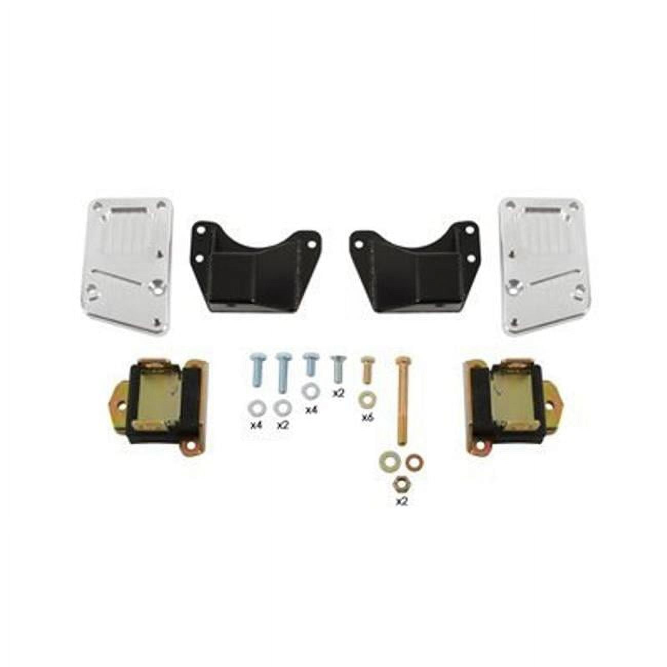 Detroit Speed 060404DS Engine Mount Kit - LS - C6 Oil Pan Subframe ...