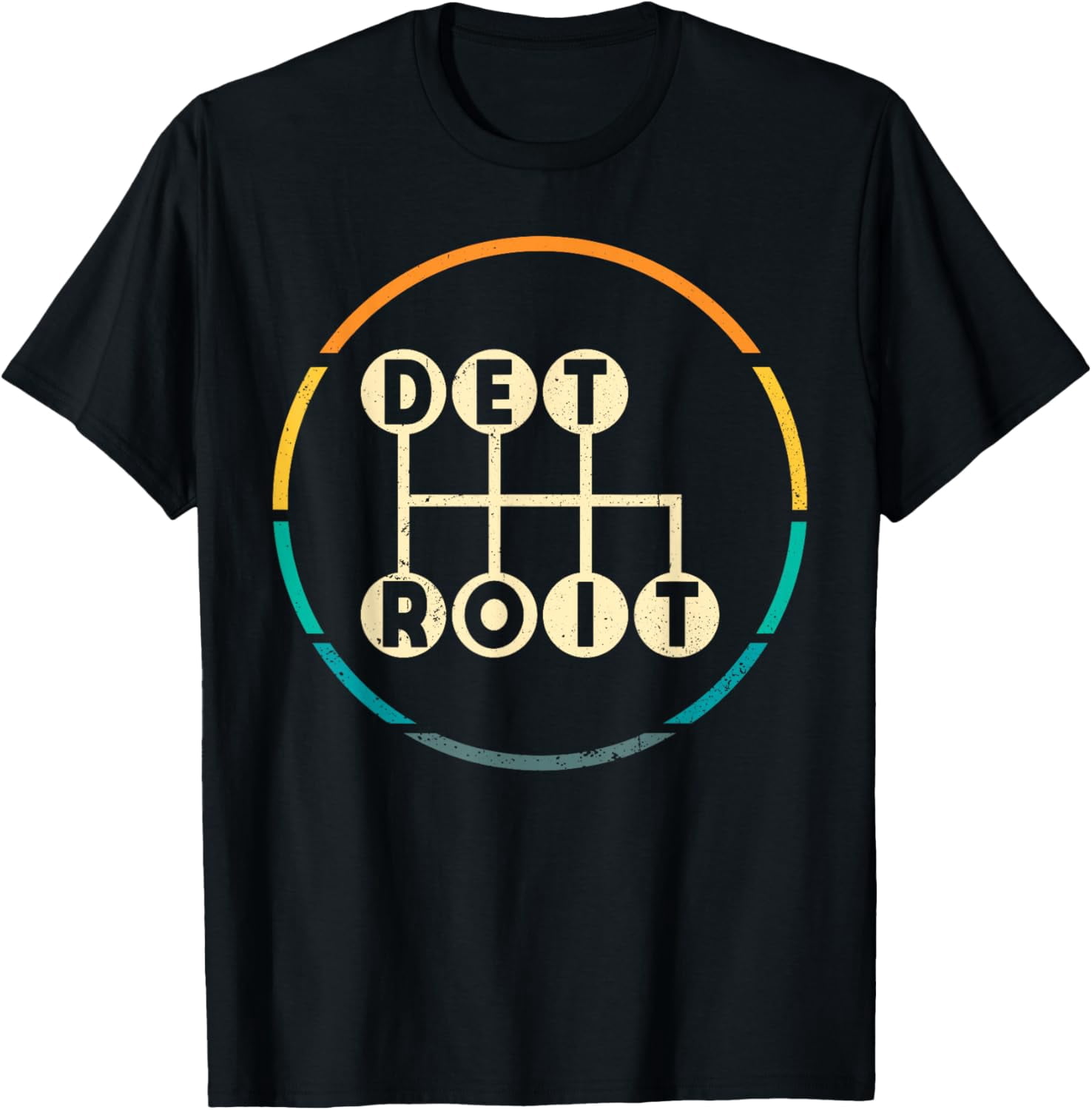 Detroit Stick Shift, Detroit The Motor City, Motorsport T-Shirt ...