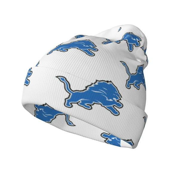 Detroit Team Knitted Hats For Men And Women Beanie Hat Ski Cap Autumn ...