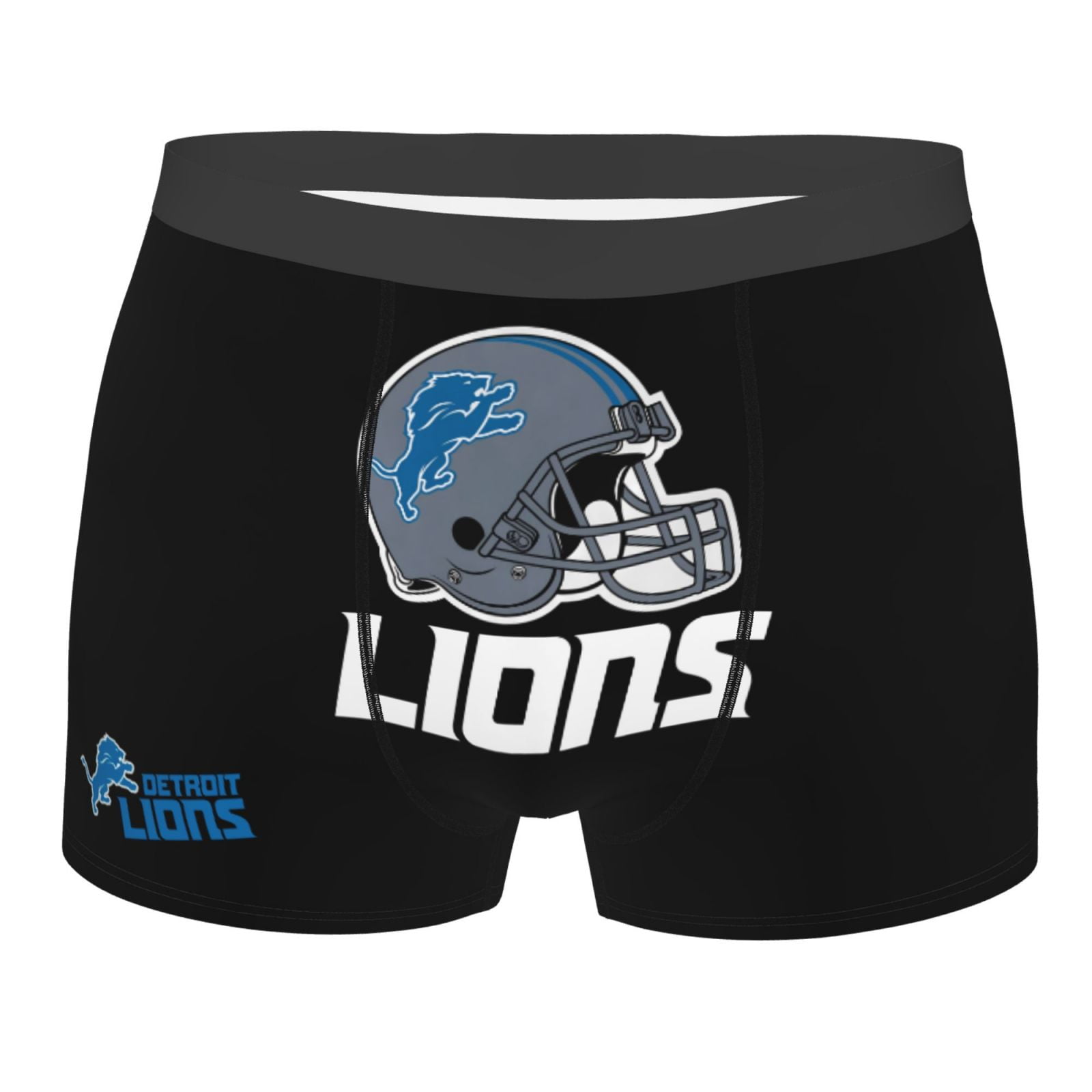 Detroit Team Men's Boxer Briefs American Football Customized Briefs ...