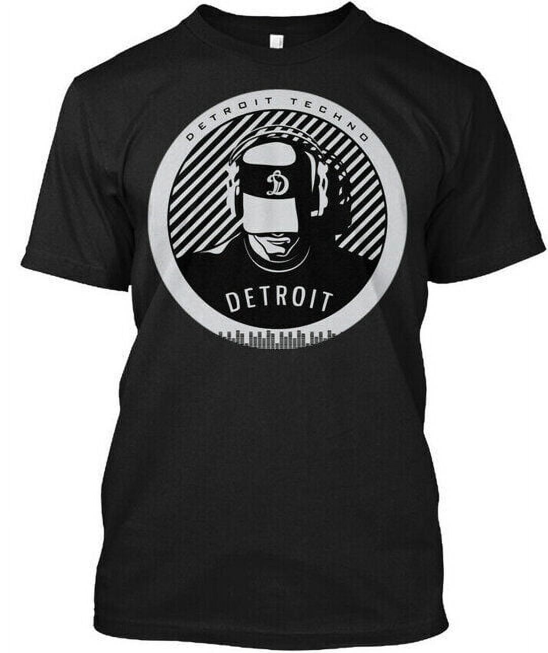 Detroit Techno - T-Shirt Size S to 5XL - Walmart.com