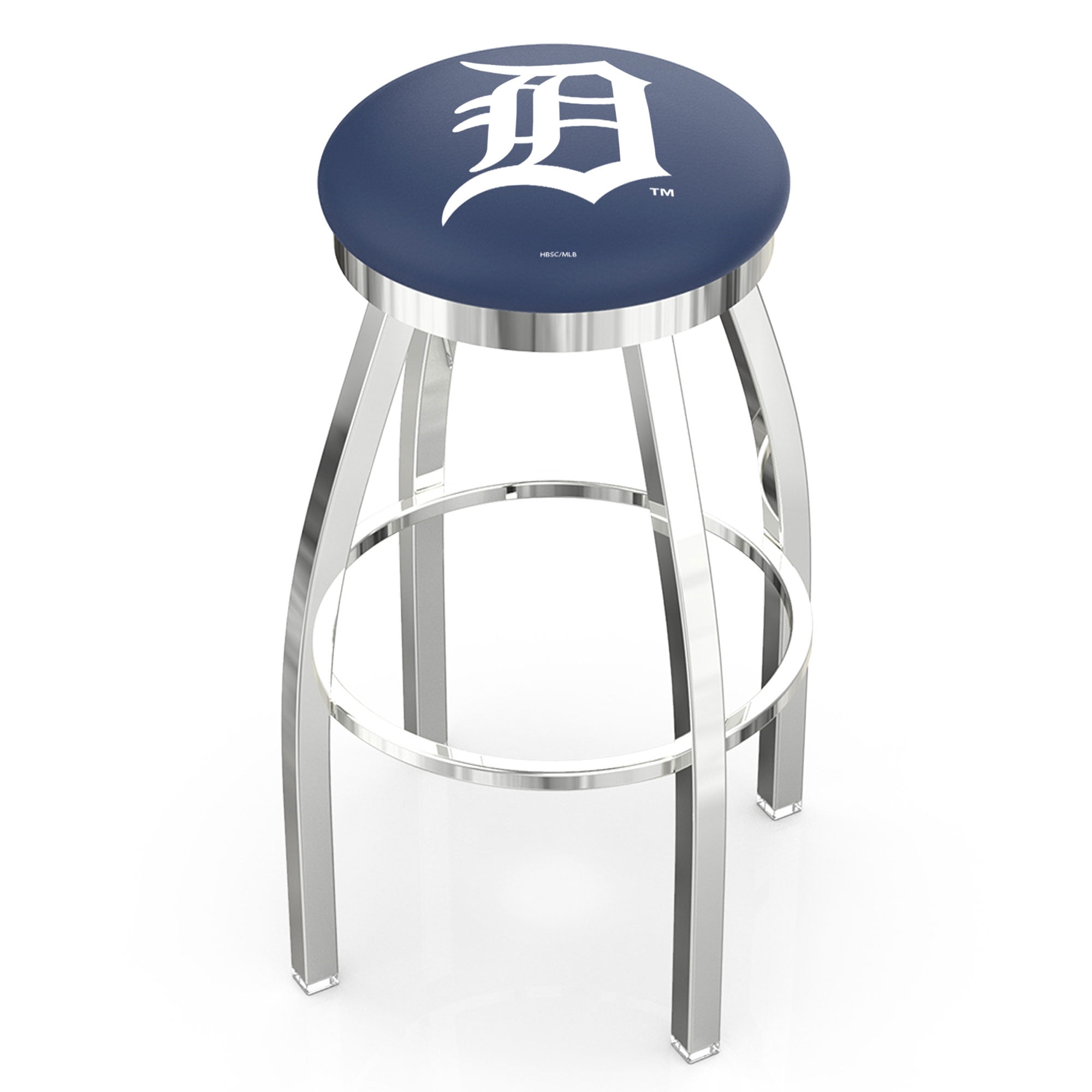 Detroit Tigers 36" Chrome Swivel Counter Stool - Walmart.com
