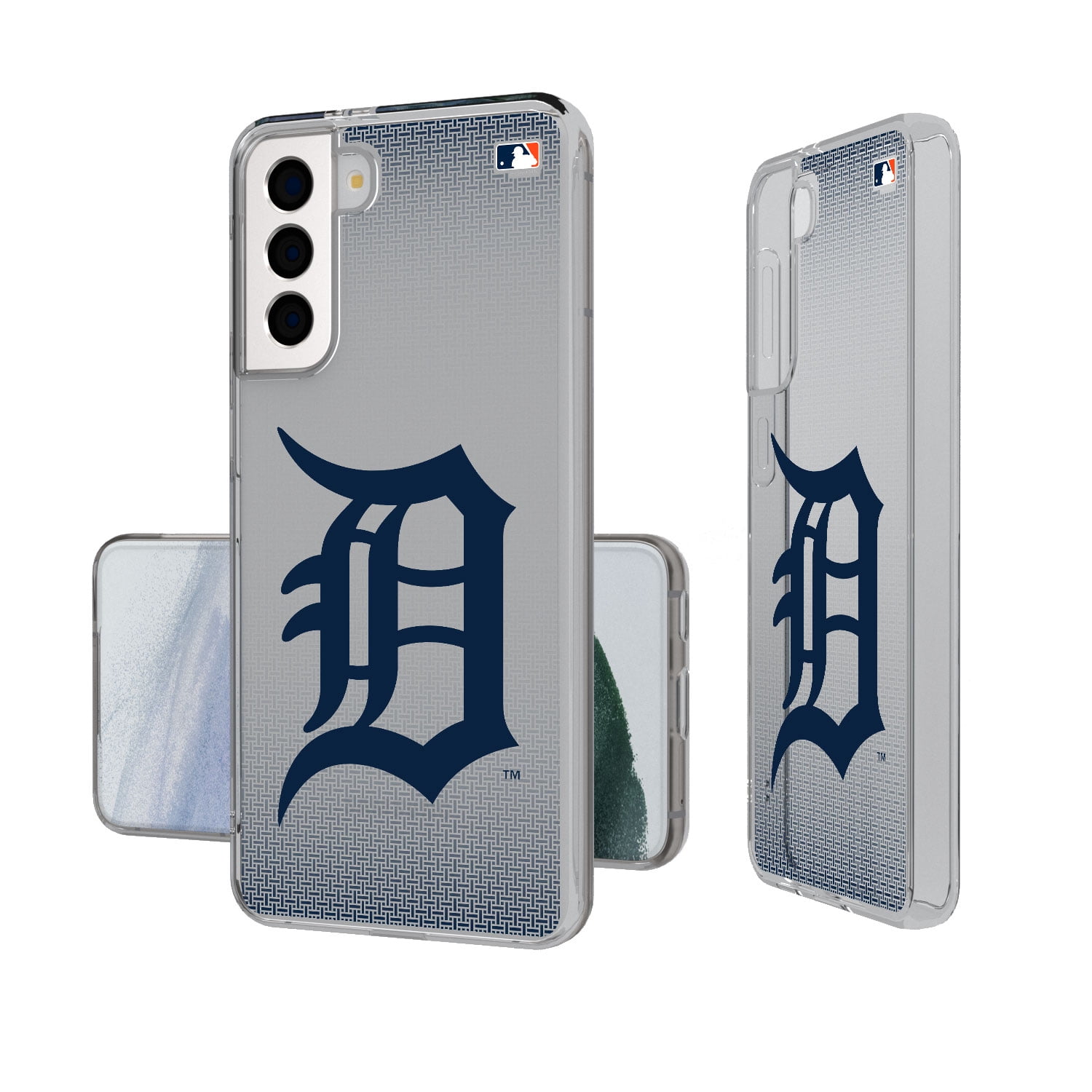 Detroit Tigers Linen Logo Galaxy Clear Case - Walmart.com