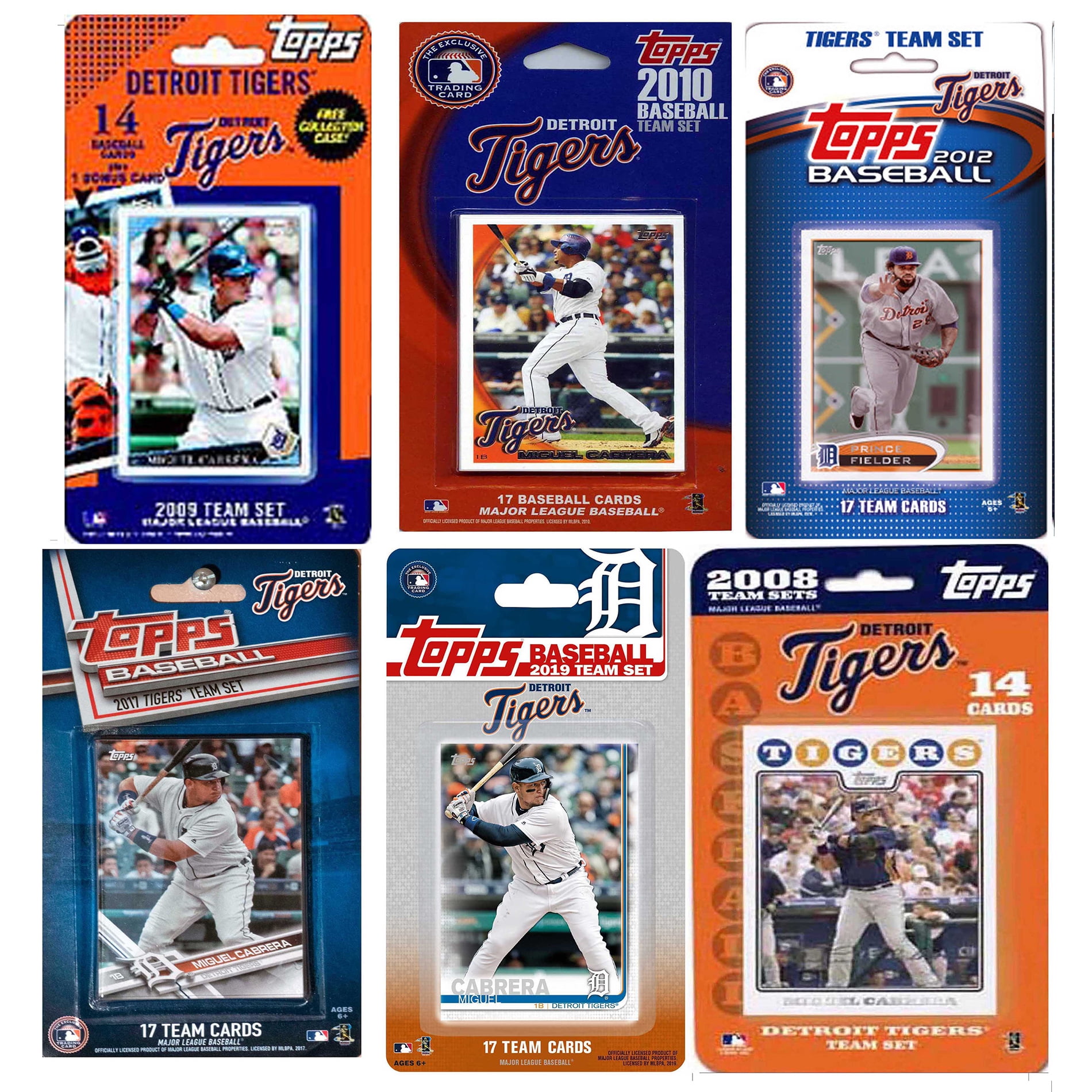 Detroit Tigers Trading Cards - Walmart.com