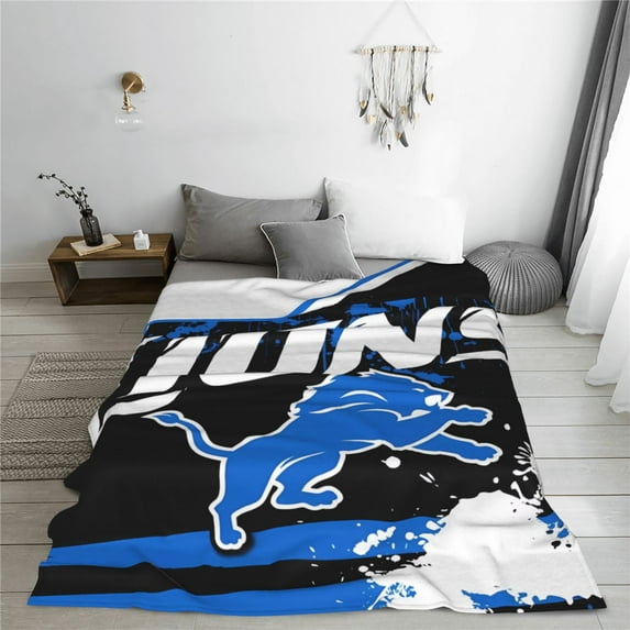Detroit Ultra-Soft Fleece Blanket Suitable for Sofa Bed, Office, Four ...