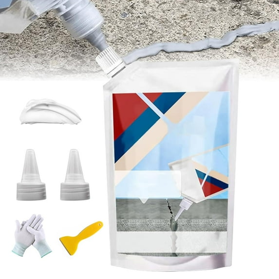 Detroitrain Concrete Crack Filler, Waygo Concrete Repair, Heavy-Duty ...