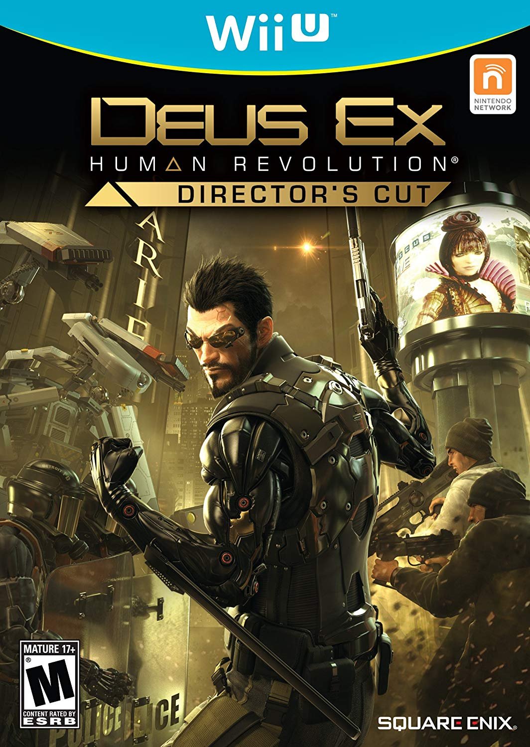 Restored Deus Ex Human Revolution: Directors Cut - Nintendo Wii U ...