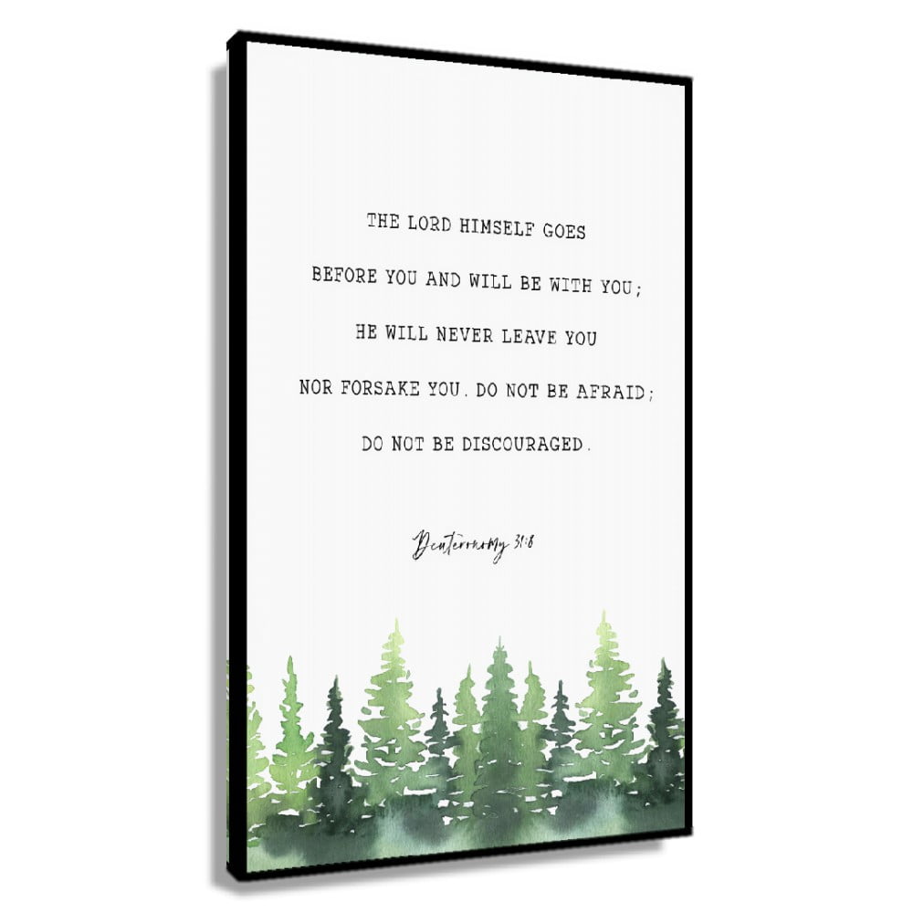 Deuteronomy 31 8 Scripture Wall Art Scripture, Bible Verse Bible Verse ...