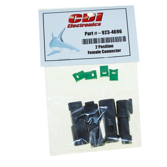 Deutsch DT 2-Pin Receptacle Connector Kit with Wedge Lock 4-Pack ...