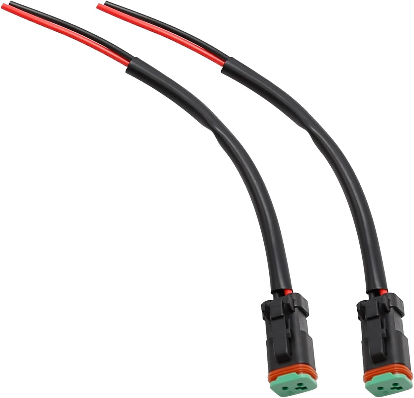 Deutsch DT DTP 2 pin Male Socket Adapter for Work Light/Work Light Bar ...