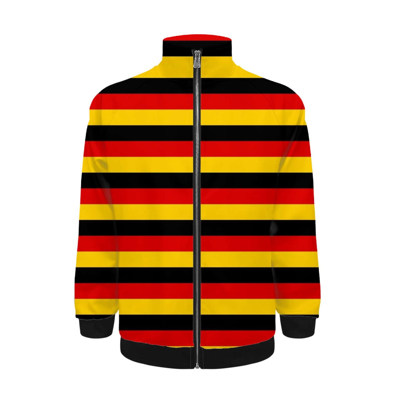 Deutsche Flagge Germany Flag Jacket Men's Street Cool Long Sleeves Coat ...