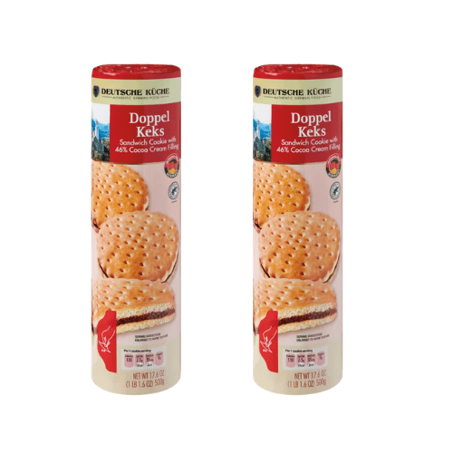 Deutsche Küche Doppel Keks Cocoa Cream Sandwich Cookies, 17.6 oz,2 Pack ...