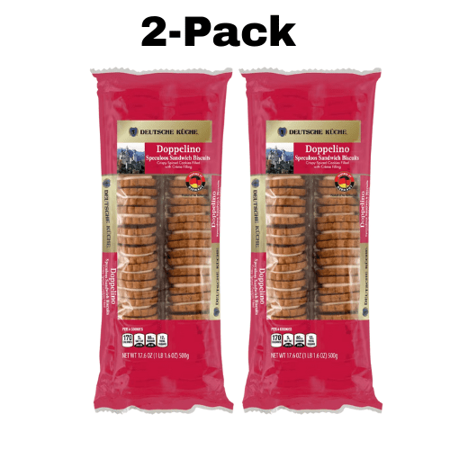 Deutsche Küche Speculoos Sandwich Biscuits 2-Pack 17.6 oz - Walmart.com