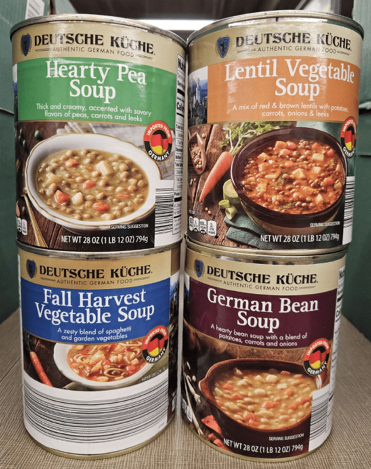 Deutsche Kuche Authentic German Soup Hearty Pea, Fall Harvest Vegetable ...