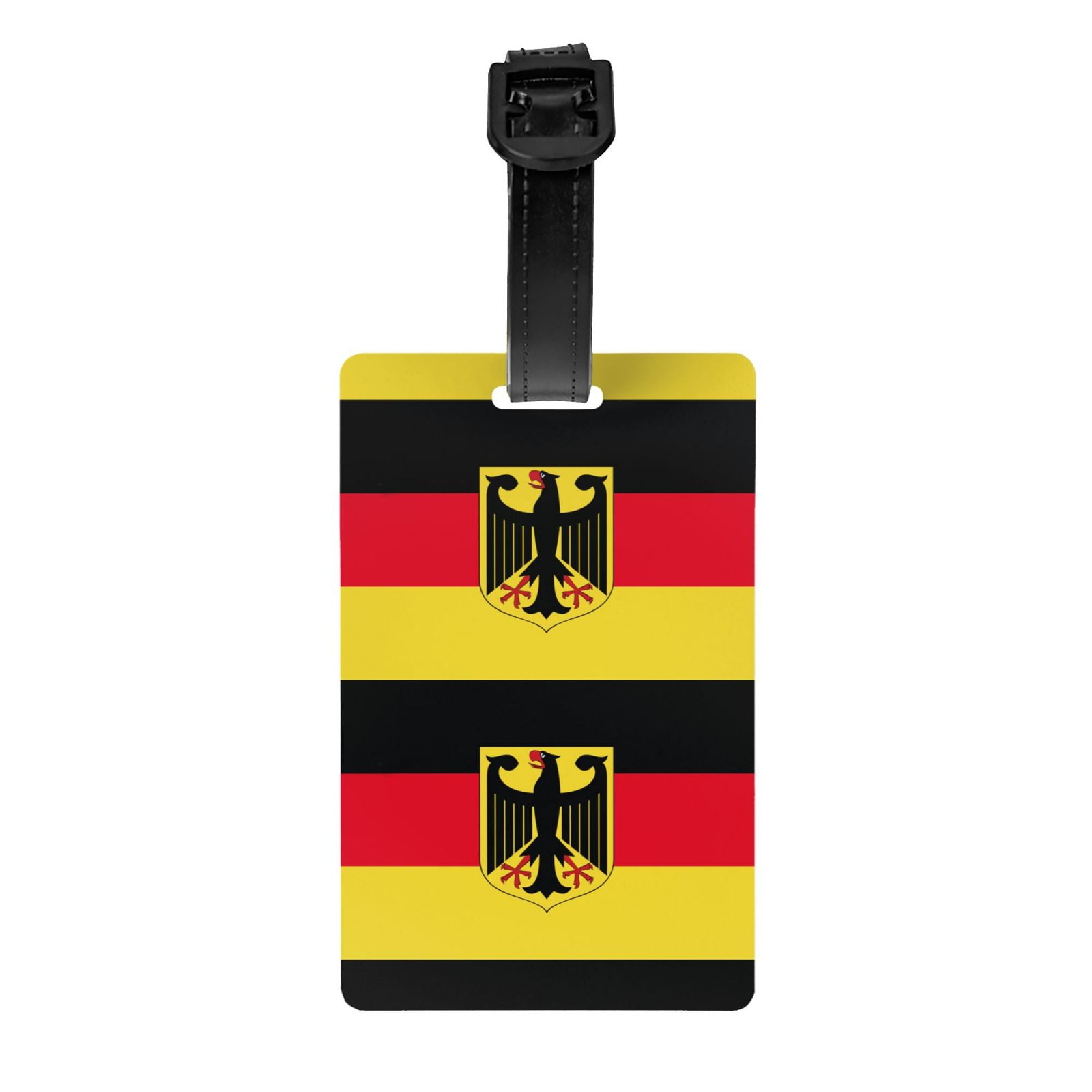 Deutschland Flag Luggage Tag Name Id Card Suitcase Labels Identifiers ...
