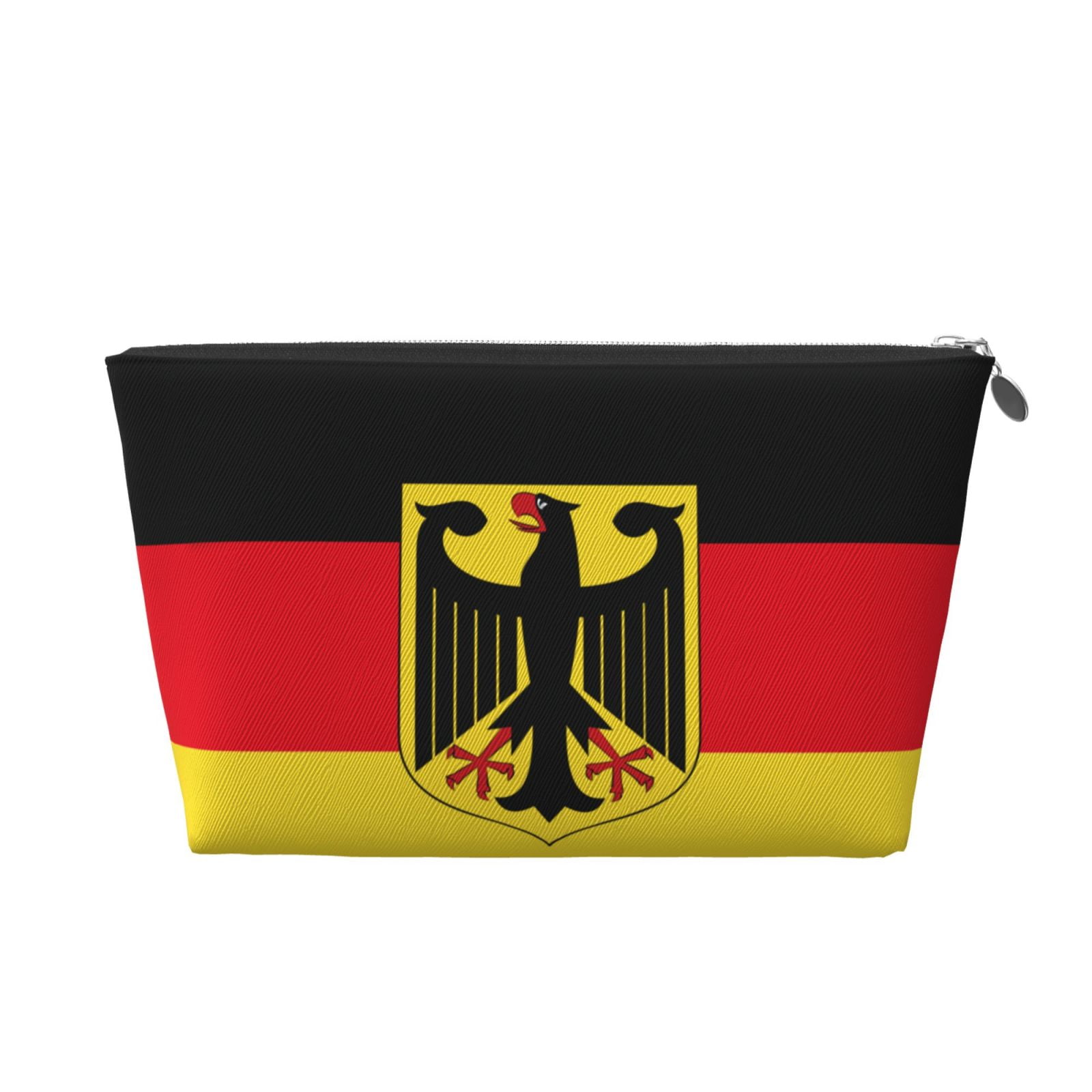 Deutschland Flag Small Purse Organizer Zipper Cosmetic Handbag Tote ...