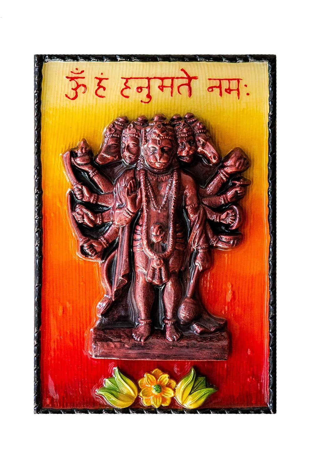 Dev Creation Hanuman Wall Hanging Panchmukhi Hanuman Handmade Hanging Bajrang Bali Door Outdoor ...