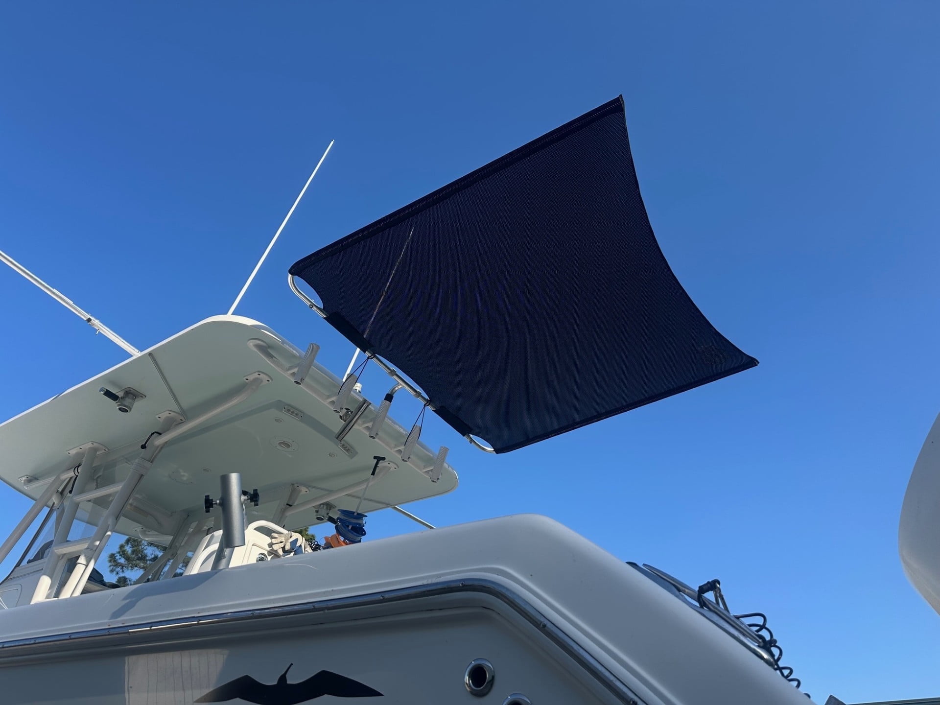 Dev Fishing 6.5" x 5.5" Rod Holder Boat Stern Sun Shade Canopy Top ...