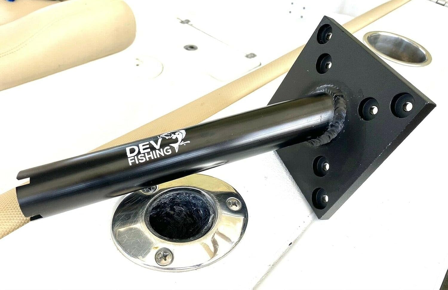 Dev Fishing DRM 100 9" Downrigger Gimbal Mount - Walmart.com