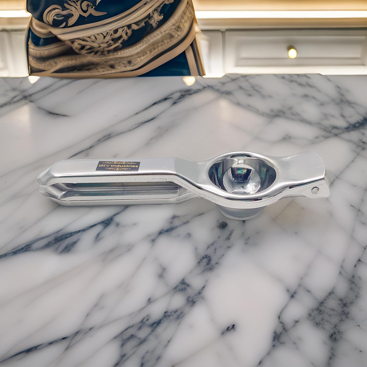 Dev Industries Stainless Steel Lemon Squeezer Citrus Juicer Hand Press ...