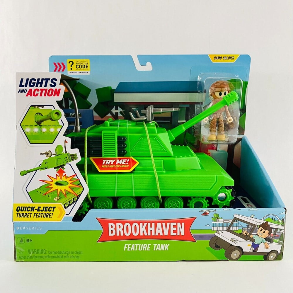 DevSeries Roblox Brookhaven: Toy Tank Action Figure - Walmart.com