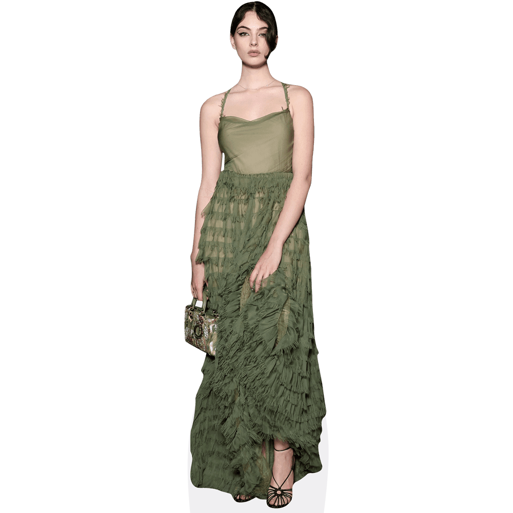 Deva Cassel (Green Dress) Lifesize Cardboard Cutout Standee - Walmart.com