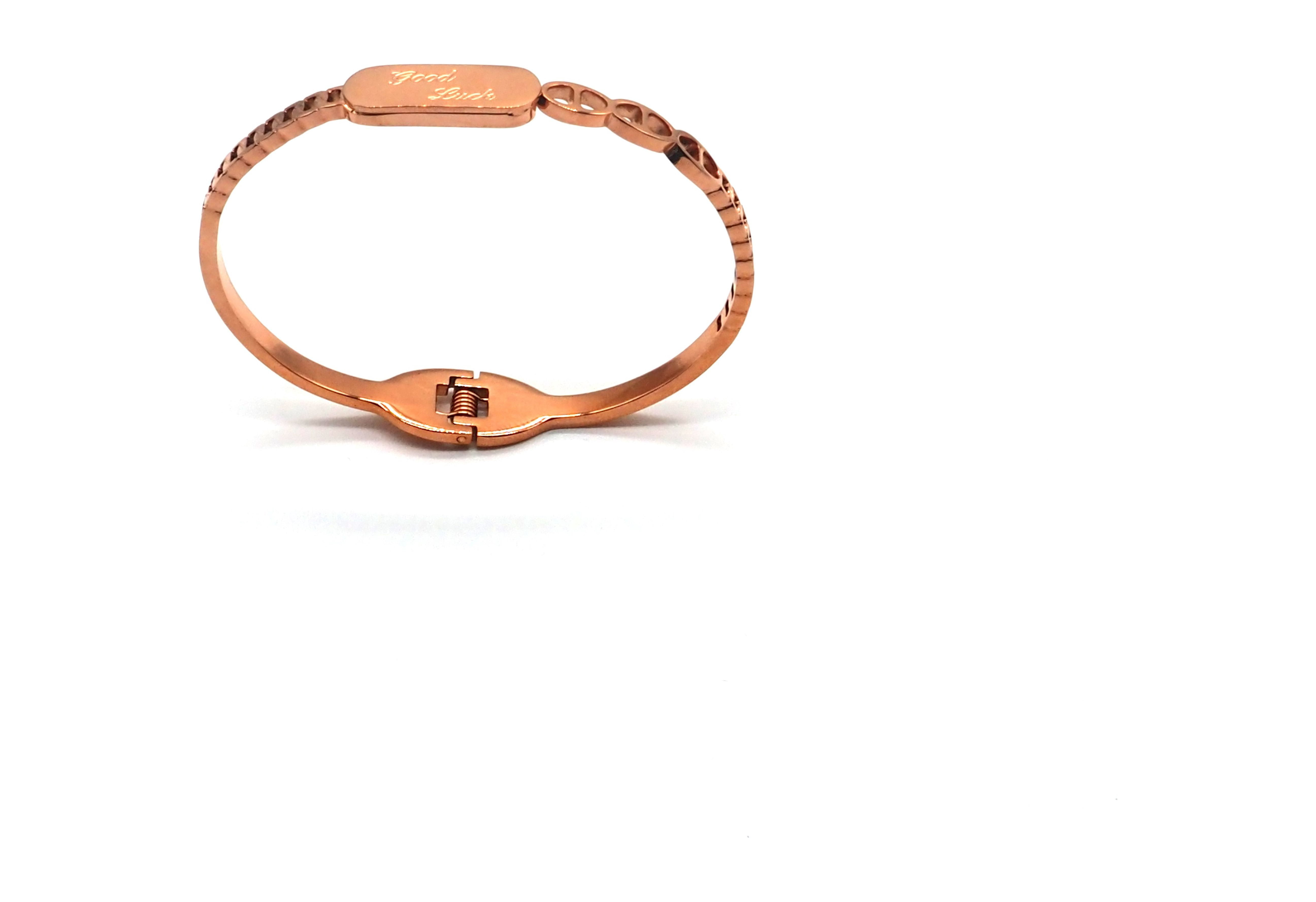 Deva Rose Gold Bangle for Women - Walmart Business Supplies