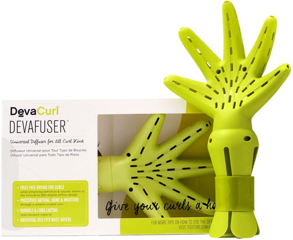 DevaCurl DevaFuser Universal Hair Diffuser for Frizz Control and Curly Hair Blow Dryer - Walmart.com