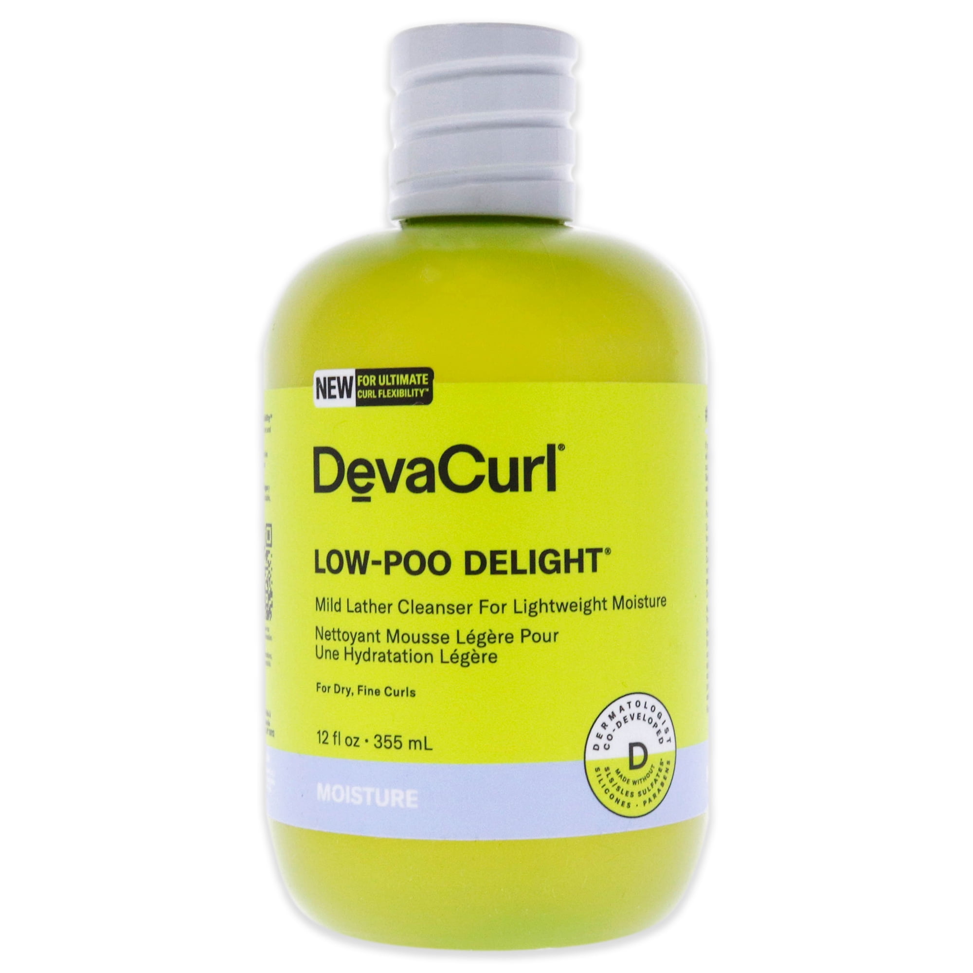 DevaCurl Low-Poo Delight Cleanser, 12 oz Cleanser - Walmart.com