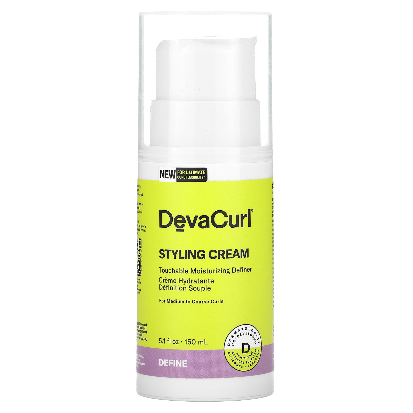 Devacurl Styling Cream Touchable Moisturizing Definer 5 1 Fl Oz 150