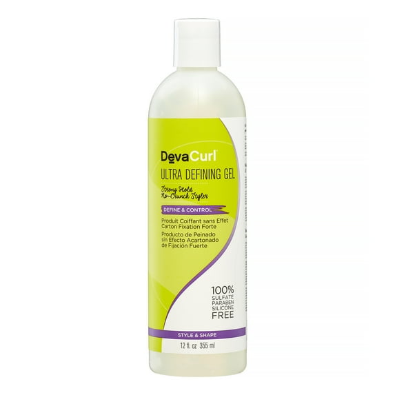Devacurl Ultra Defining Hair Gel, Strong Hold, Crunch-Free, Moisture ...