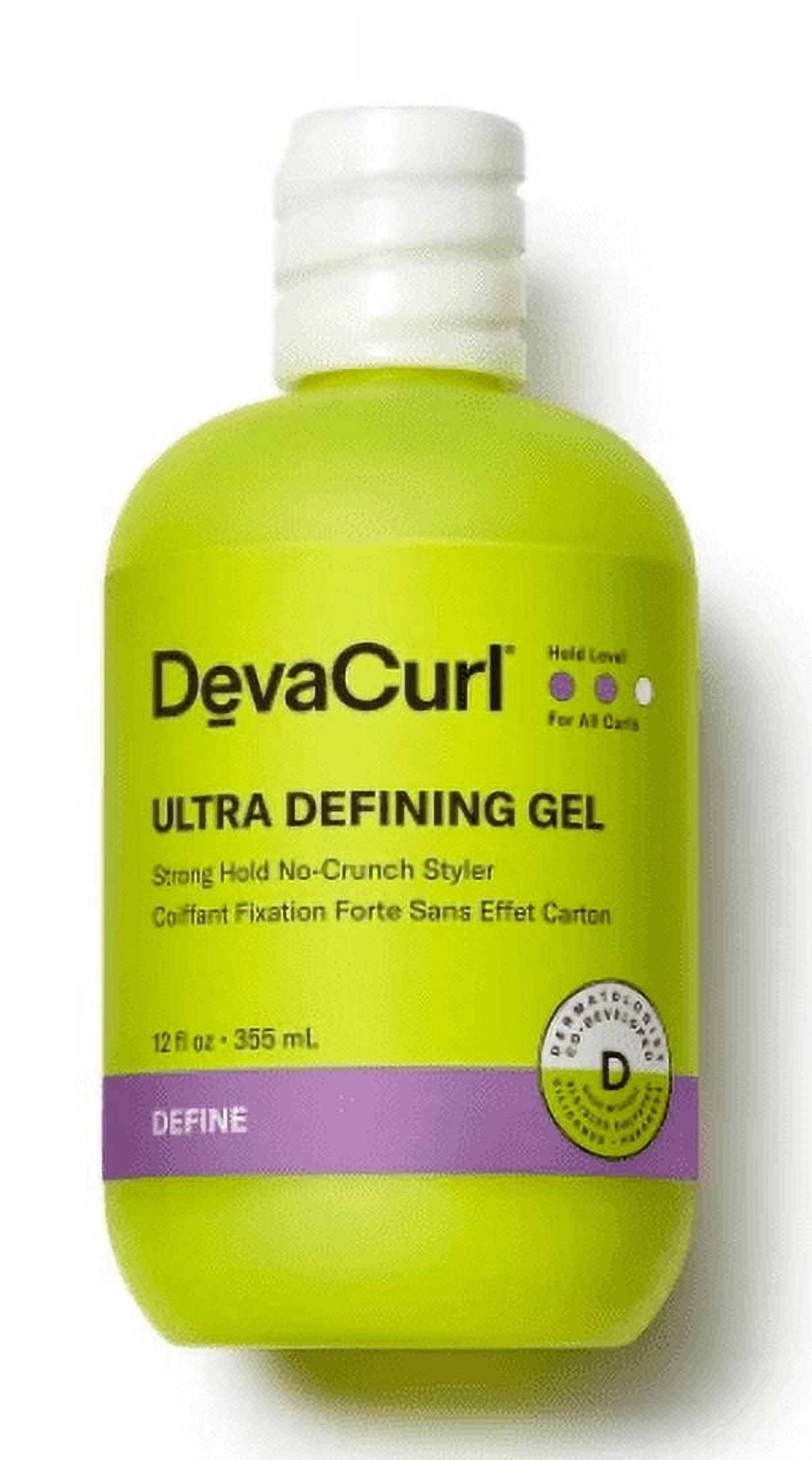 Deva Curl Ultra Defining Gel, Strong Hold No-Crunch Styler for Medium ...