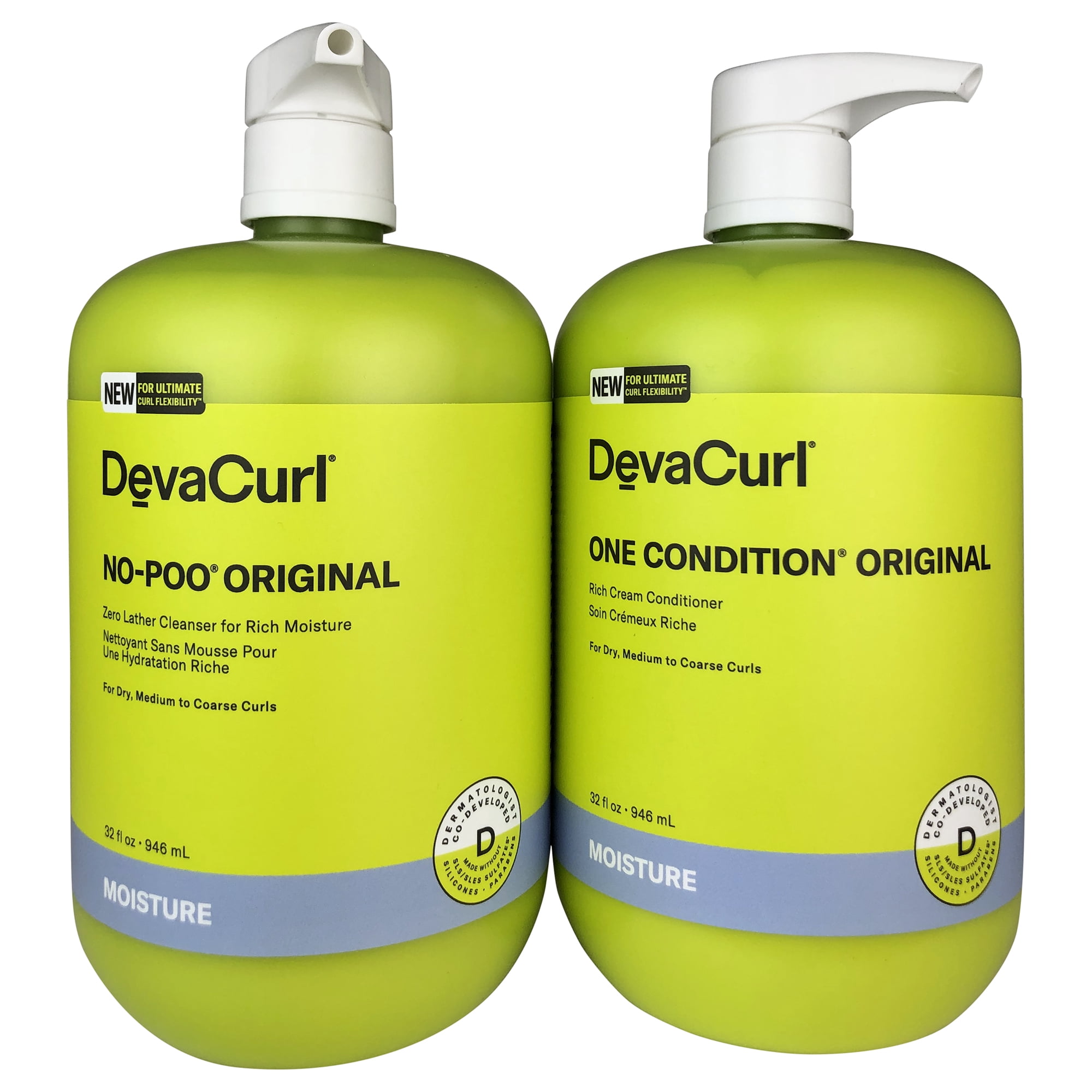 Devacurl Anti-Frizz Original Kit Hair Care - No Poo and One Condition ...
