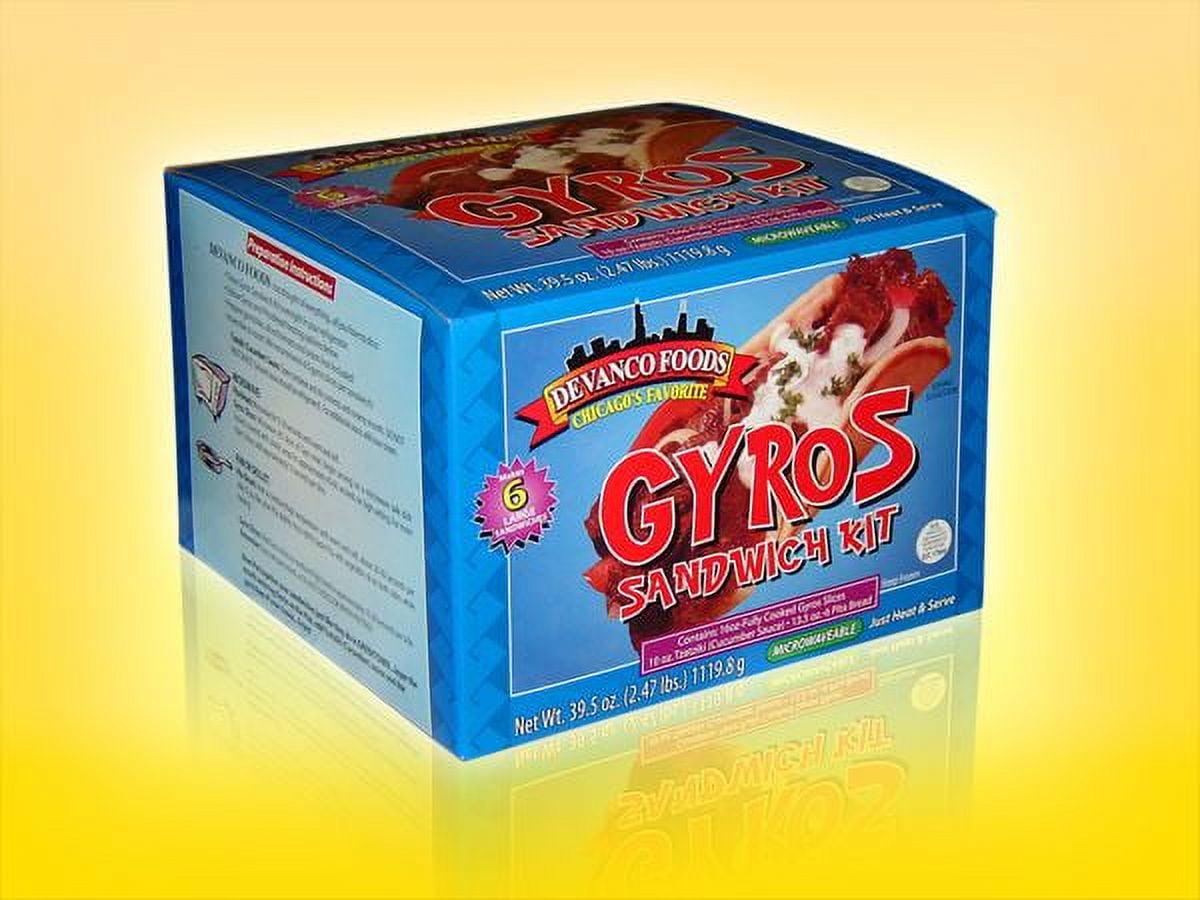 Devanco Gyros Sandwich Kit - 6 per case. - Walmart.com