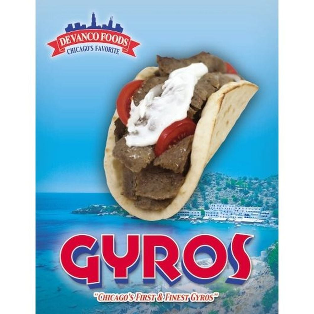 Devanco Mykonos Gyro Cones, 20 Pound -- 2 per case - Walmart.com