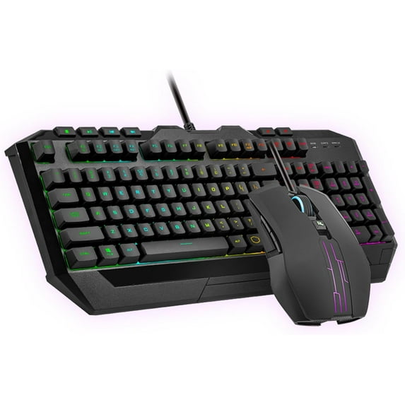 Devastator 3 RGB Gaming Keyboard | Mouse Combo, 6-Zone RGB Keyboard, 26 ...