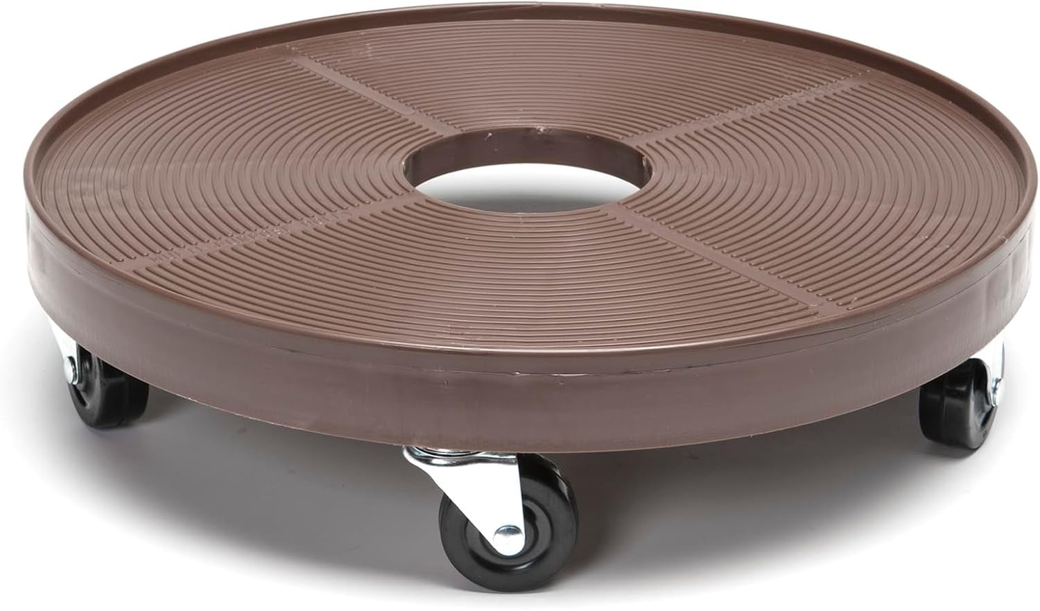 Devault DEV3000E 16 inch Plant Dolly with Hole Espresso - Walmart.com