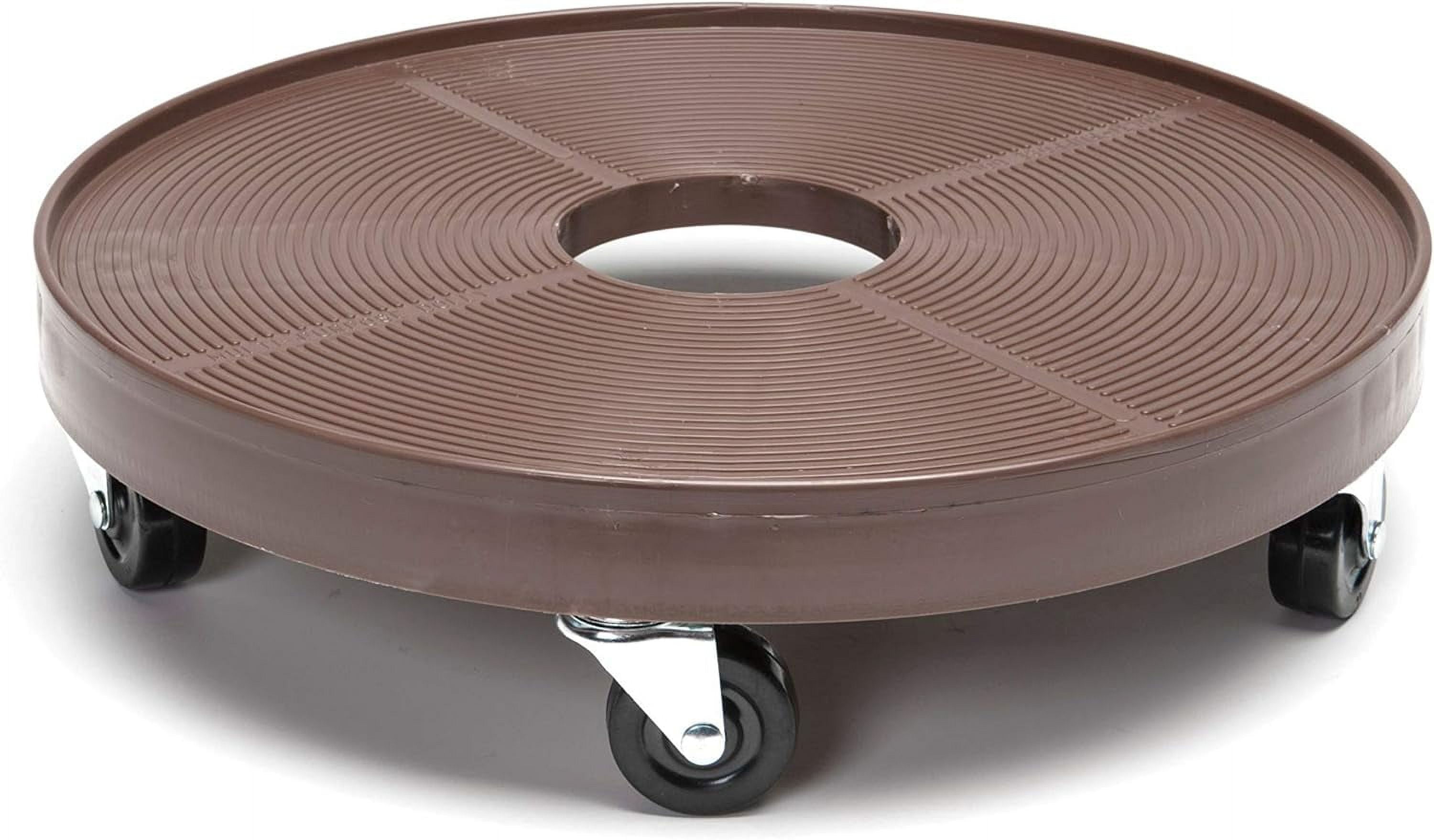 Devault DEV3000E 16 inch Plant Dolly with Hole Espresso - Walmart.com