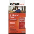 Devcon High Strength 5-Minute Fast Drying Epoxy, 9oz, Clear, Multi ...