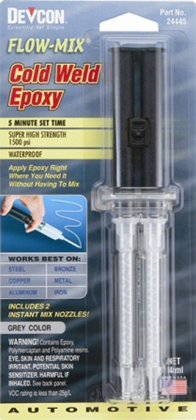 Devcon 24445 Flow-Mix Cold Weld Epoxy - Walmart.com