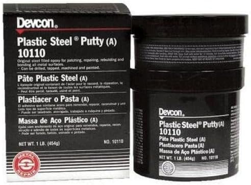 Devcon Epoxy Putty, 1 Pound - Dark Grey, Metal-filled, Putty Form, 1 ...
