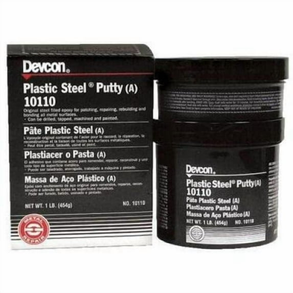 Devcon Epoxy Putty, 1 Pound - Dark Grey, Metal-filled, Putty Form, 1 ...